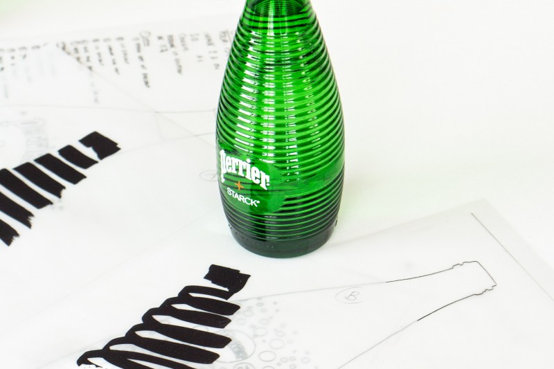 設計鬼才的極致羅紋新瓶身設計，PERRIER + STARCK 聯名紀念款氣泡水全台限量上市 | 1% Style